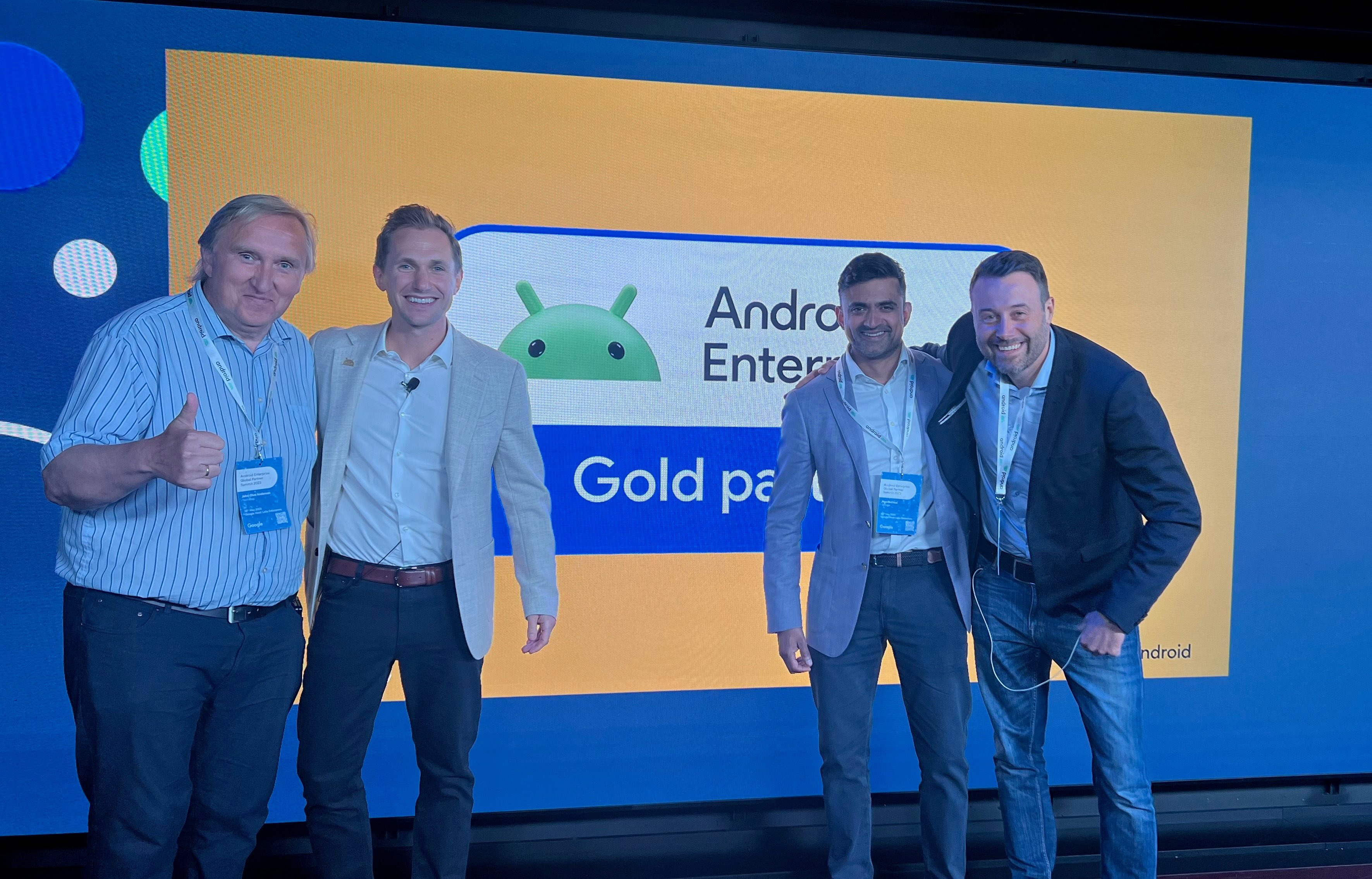 Techstep becomes a Gold partner in the Android Enterprise Partner program