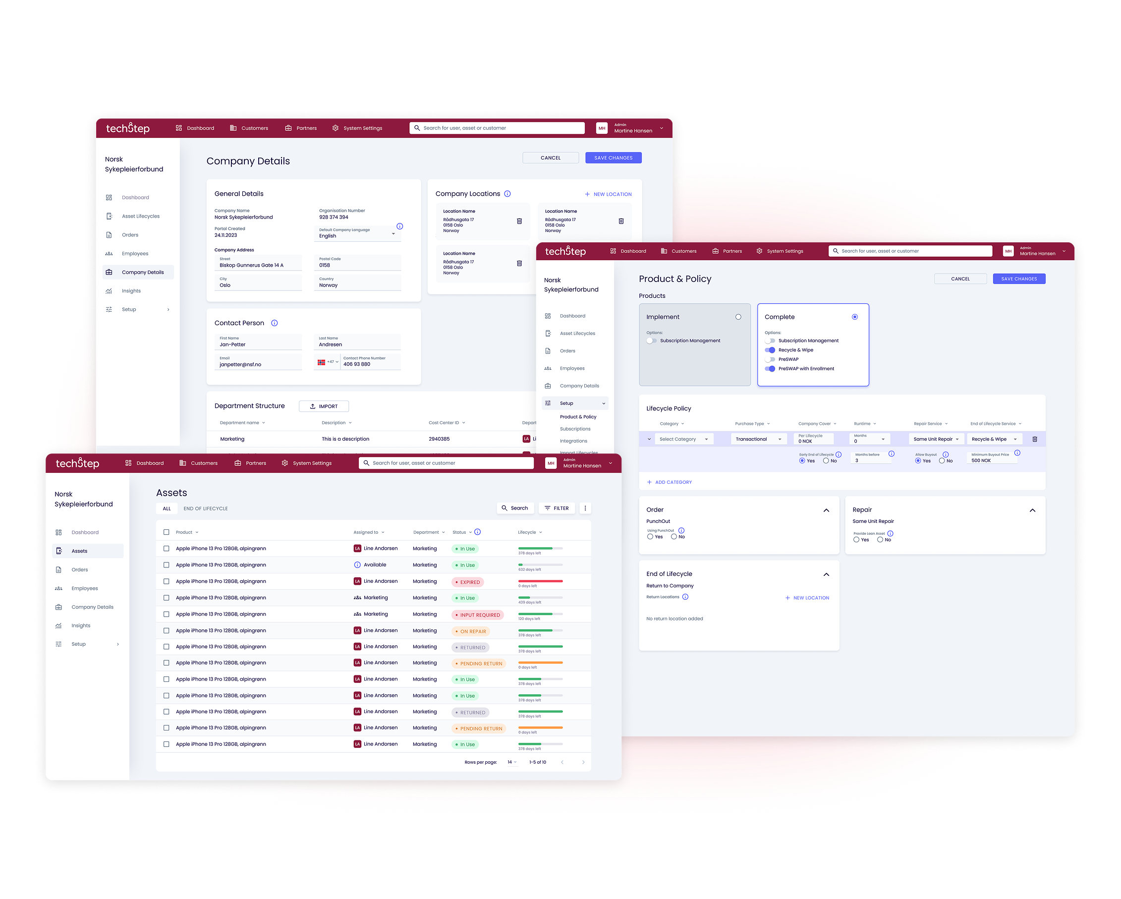 Techstep | Lifecycle Platform