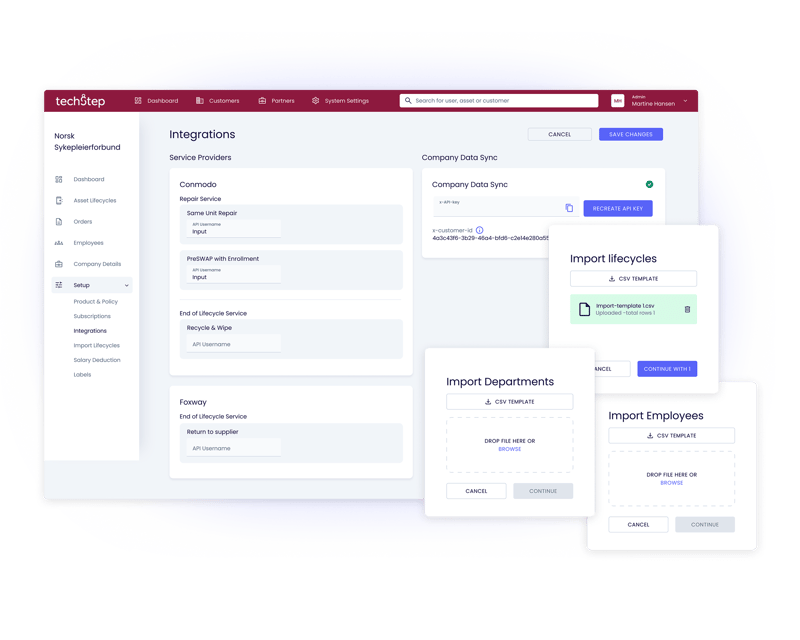 Techstep | Lifecycle Platform